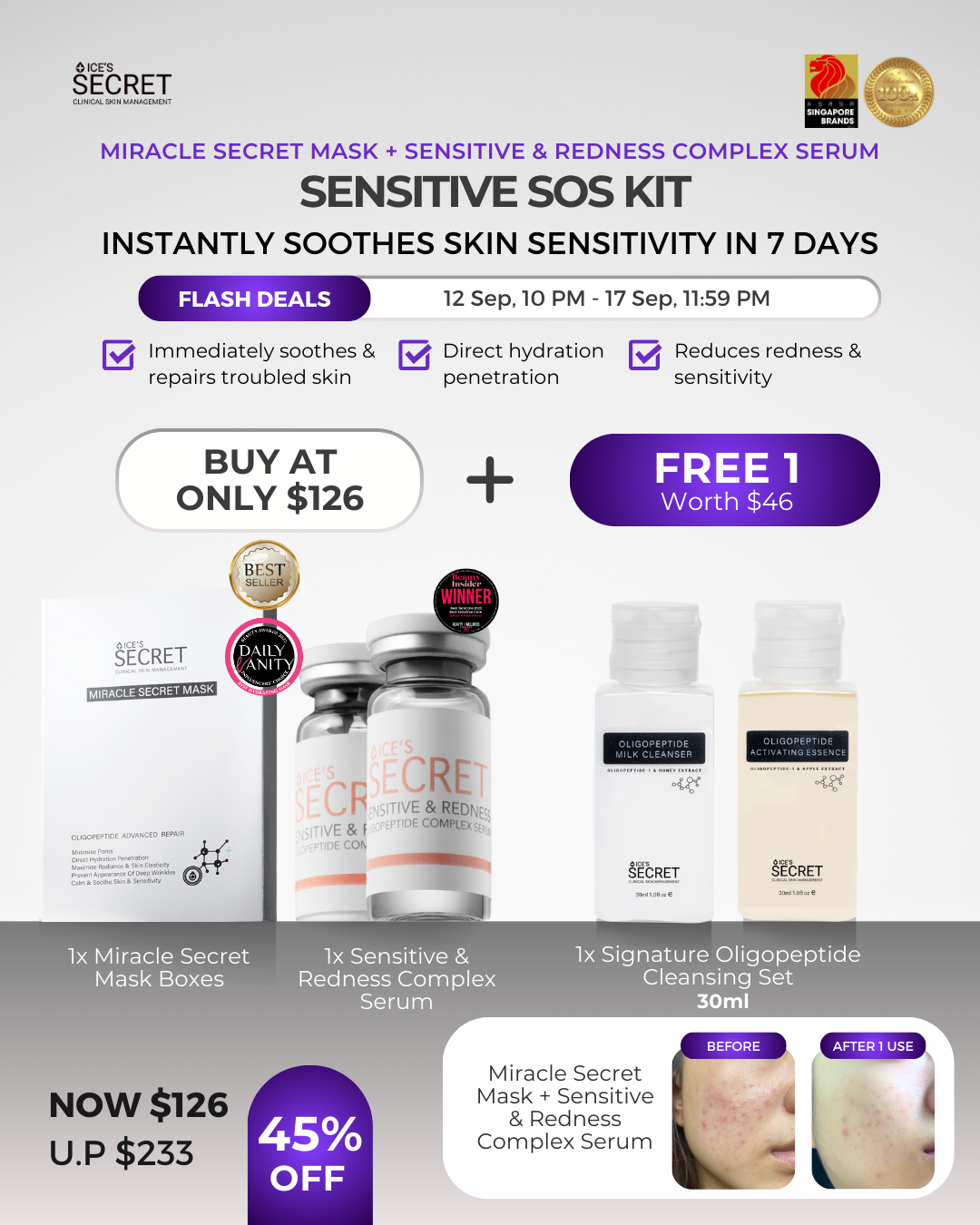 Deals of the Month - Skincare Sale – Ice's Secret